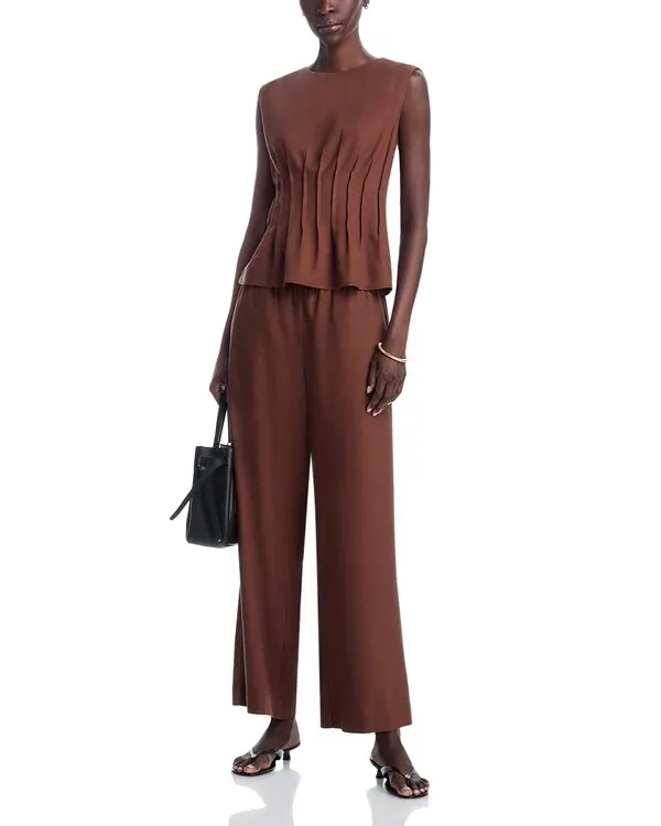 SINGLE THREAD Ruched Tank Top