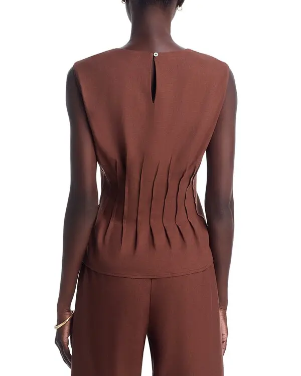 SINGLE THREAD Ruched Tank Top