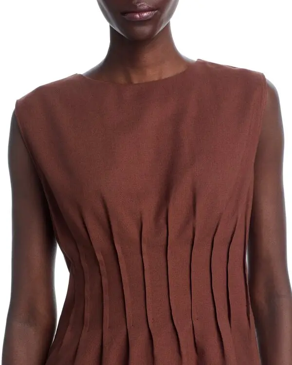 SINGLE THREAD Ruched Tank Top
