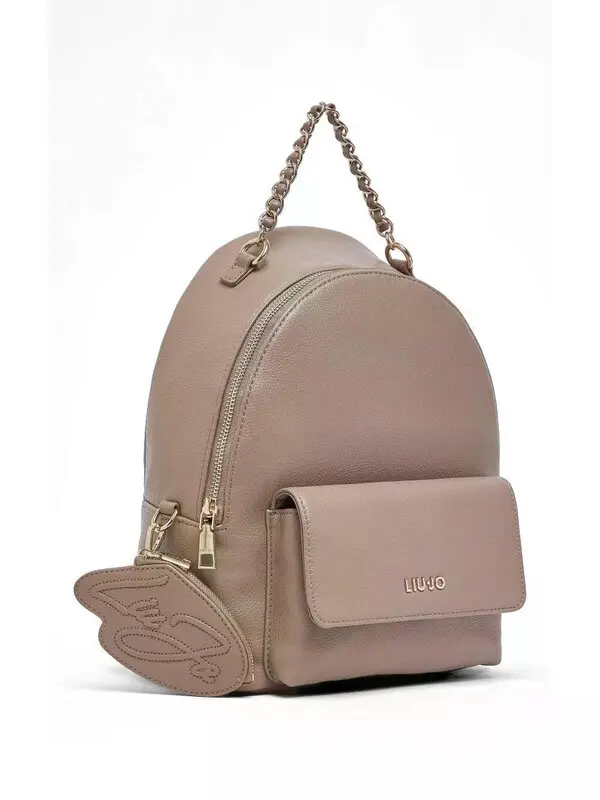 Liu Jo Backpack With Detachable Coin Purse - Brown