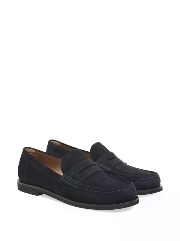 GIANVITO ROSSI Vernon Loafers - Blue