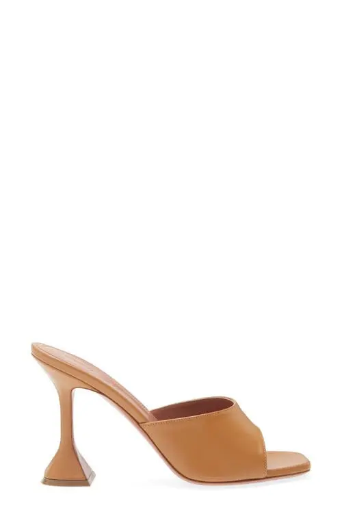 Amina Muaddi Lupita Slide Sandal - Brown