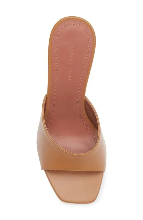 Amina Muaddi Lupita Slide Sandal - Brown