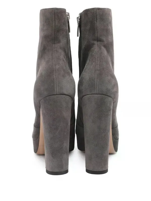 GIANVITO ROSSI Suede Platform Mid-calf Boots