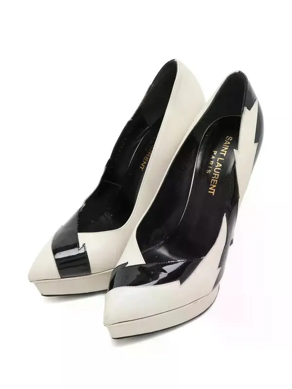 Saint Laurent Janis Leather Pumps