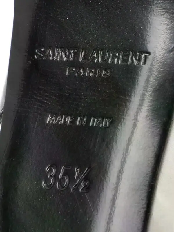 Saint Laurent Janis Leather Pumps