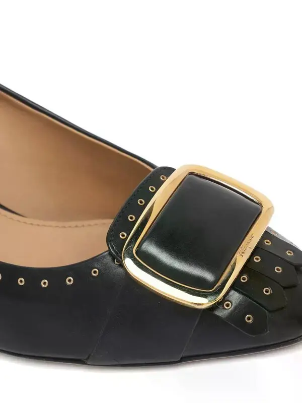 FERRAGAMO Stud-embellished Pumps