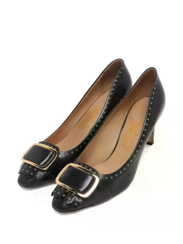 FERRAGAMO Stud-embellished Pumps
