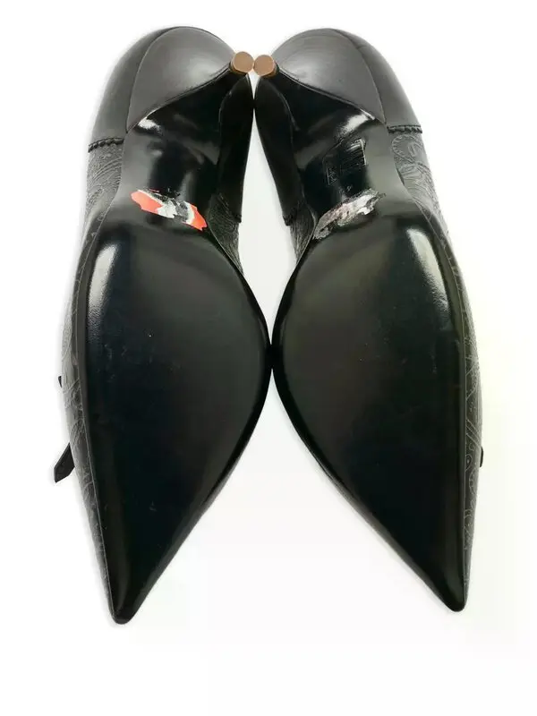 Burberry Leather Fringe Pumps