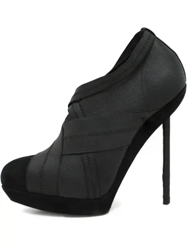 Saint Laurent Elastic Suede Boots