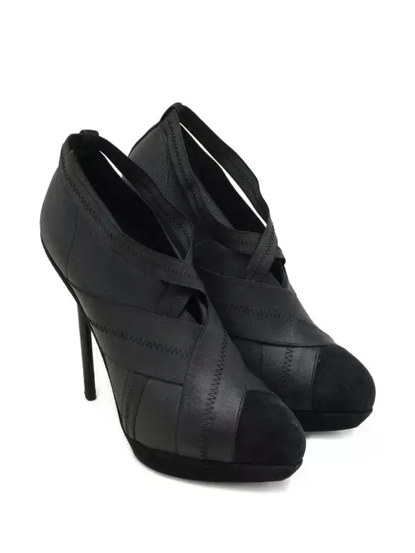 Saint Laurent Elastic Suede Boots