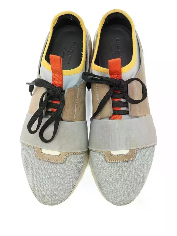 Balenciaga Race Runner Leather Trainers
