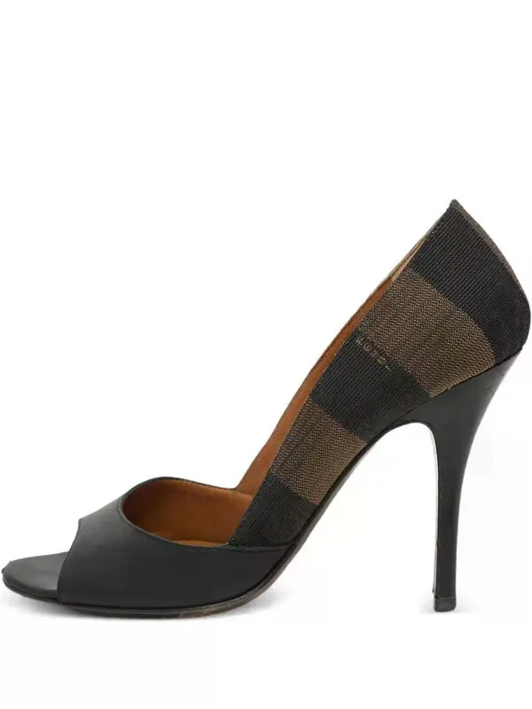 Fendi Peep-toe Heeled Pumps
