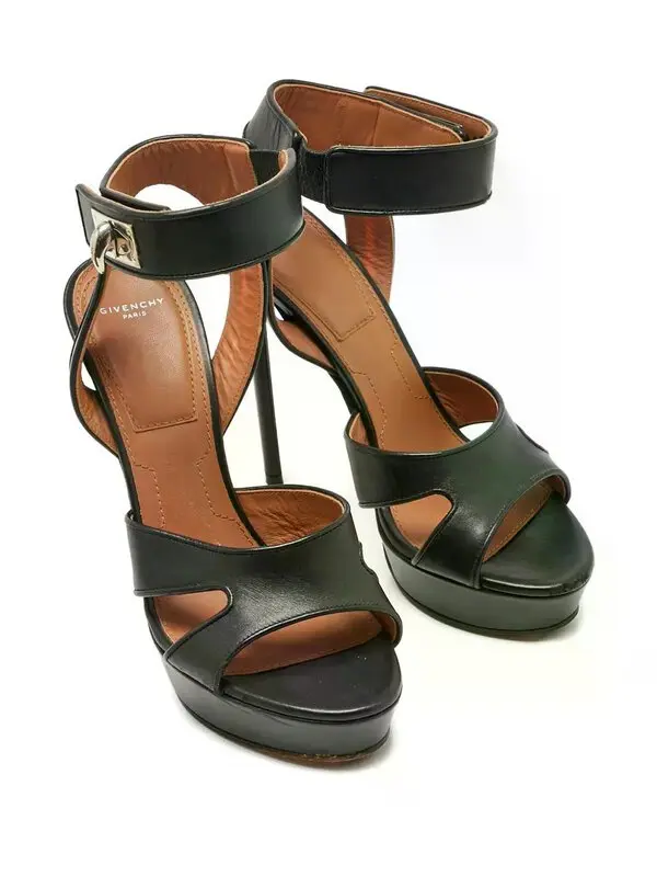 Givenchy Ankle-strap Leather Heeled Sandals