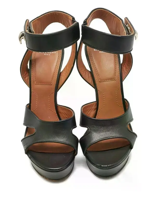 Givenchy Ankle-strap Leather Heeled Sandals