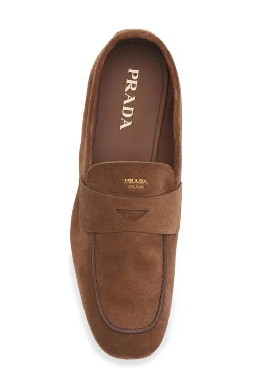 Prada Piped Loafer - Cacao