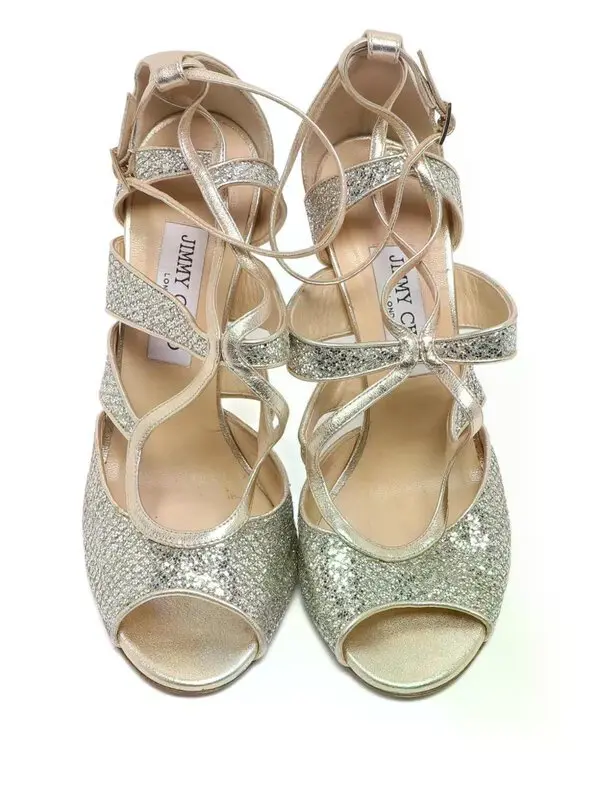 JIMMY CHOO Strappy Stiletto Sandals