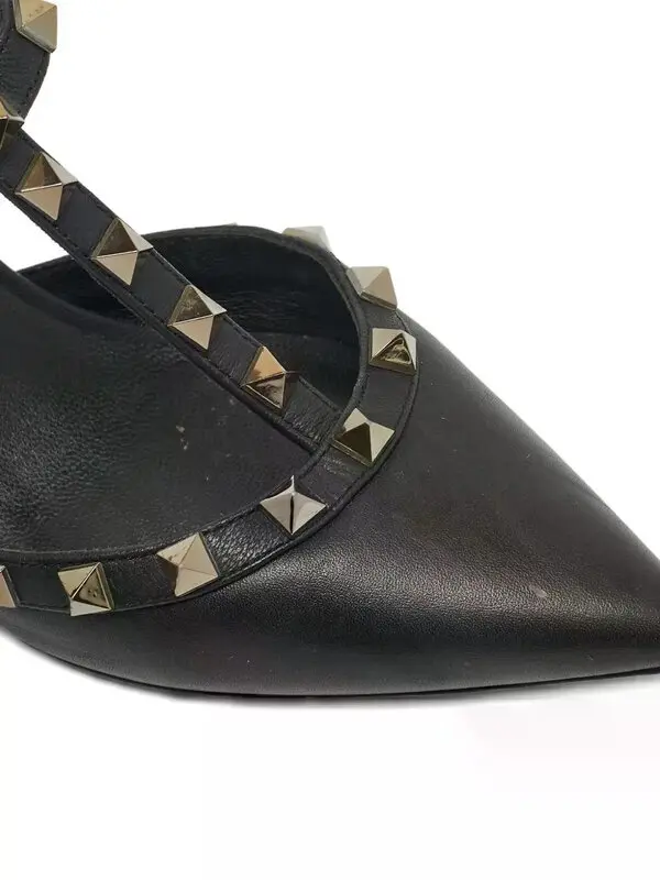 Valentino Garavani Rockstud Detail Leather Pumps
