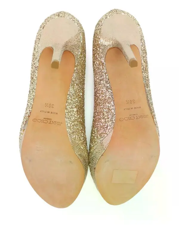 JIMMY CHOO Peep-toe Stiletto Pumps