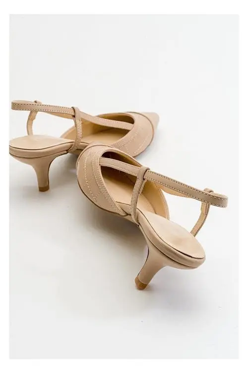 PROLOGUE SHOES Pointed Toe Slingback Pumps