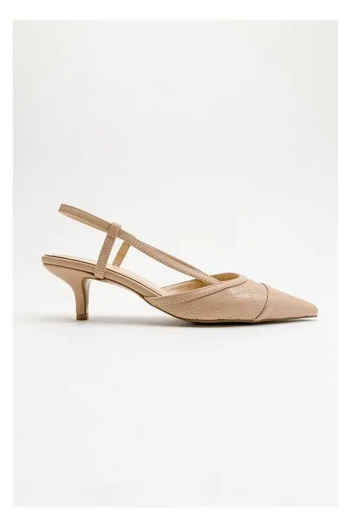 PROLOGUE SHOES Pointed Toe Slingback Pumps