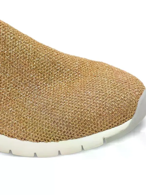 LOUIS VUITTON Knit High-top Sneakers