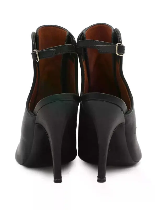 Givenchy Leather Peep-toe Stiletto Sandals