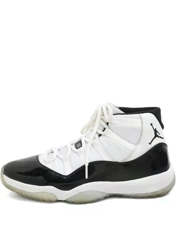 JORDAN Patent Leather High-top Trainers