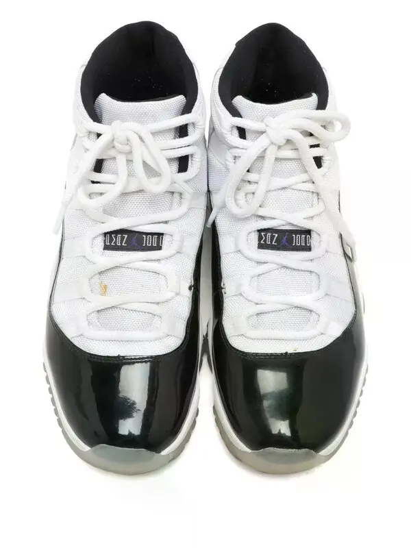 JORDAN Patent Leather High-top Trainers