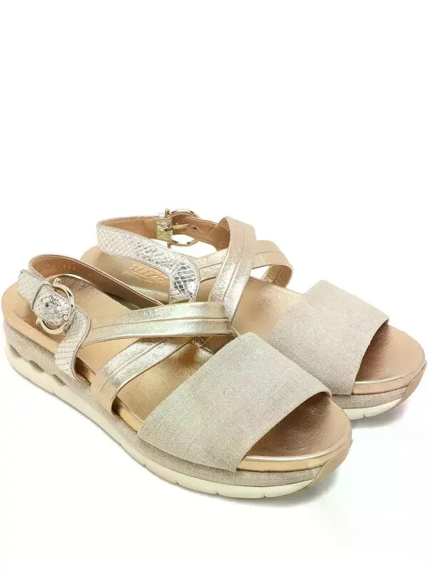 FERRAGAMO Strap Platform Sandals