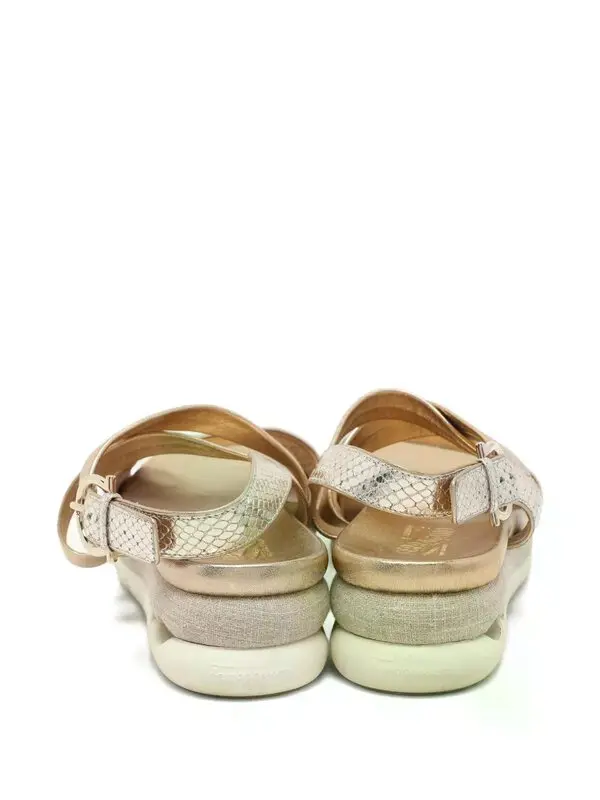 FERRAGAMO Strap Platform Sandals
