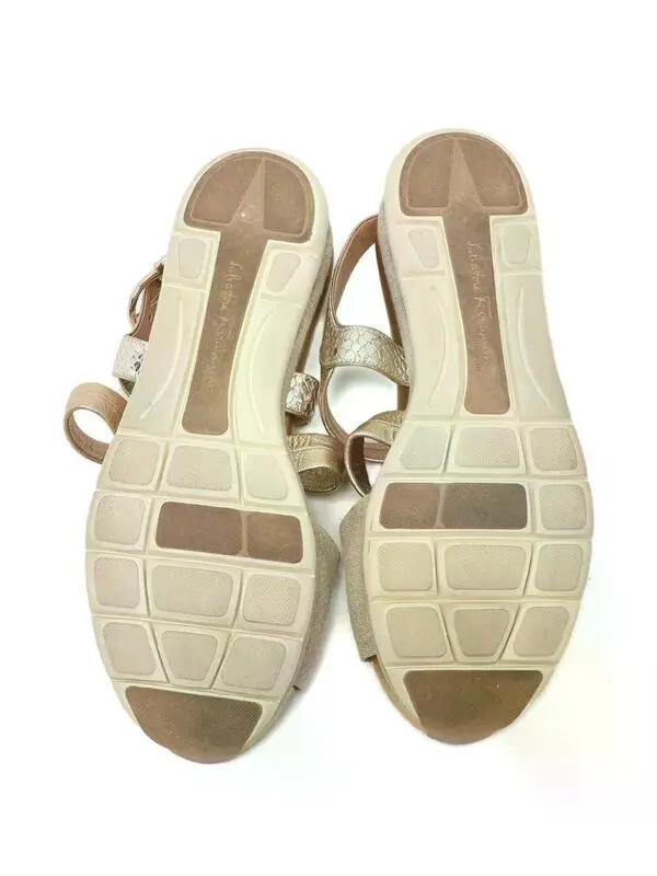 FERRAGAMO Strap Platform Sandals