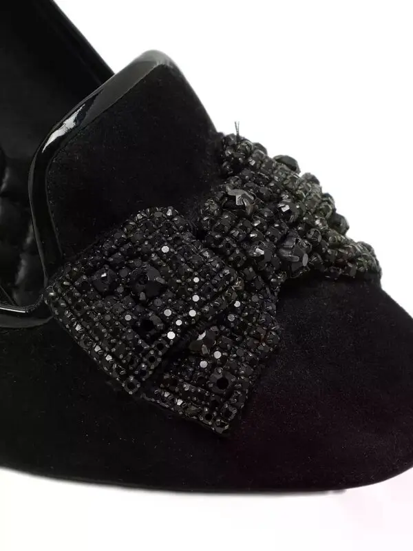 Tory Burch Carissa Bow Suede Pumps