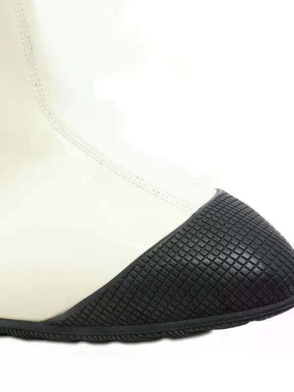Miu Miu Panelled Lace-up Boots