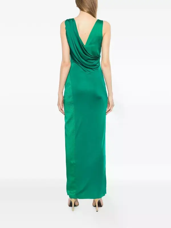 Versace Embellished Maxi Dress