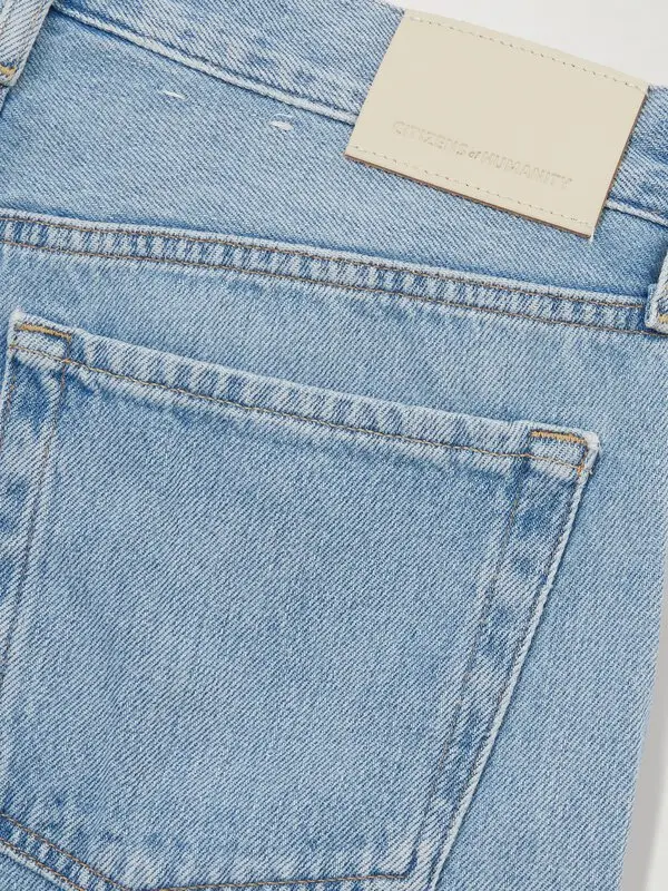 Citizens Of Humanity Miro Mid-rise Barrel-leg Jeans - Blue
