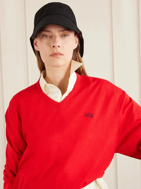 Loewe Cotton Canvas Five-panel Cap