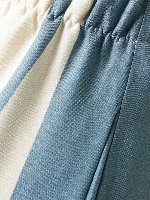 SIR. Lilou Striped Silk Wide-leg Pants - White