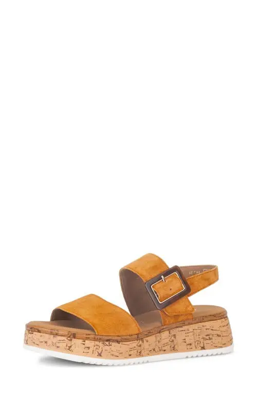 Gabor Slingback Wedge Sandal - Valley