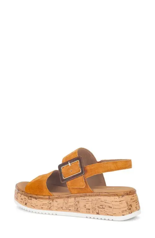 Gabor Slingback Wedge Sandal - Valley