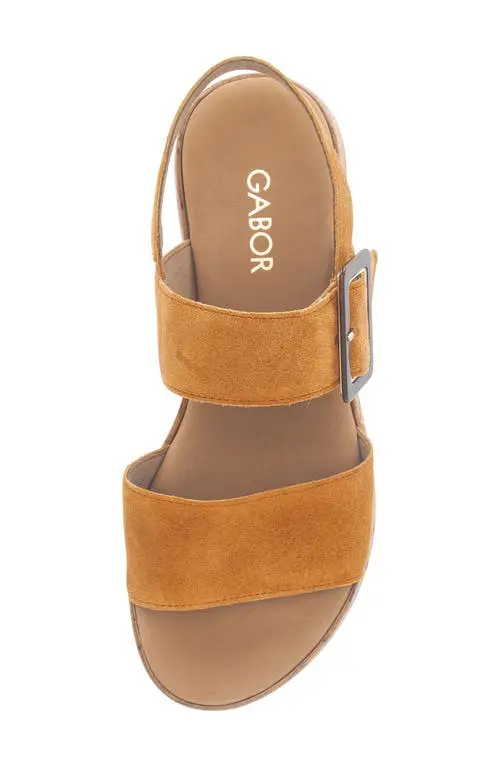Gabor Slingback Wedge Sandal - Valley