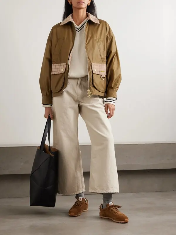 Barbour Launton Waxed-cotton Jacket