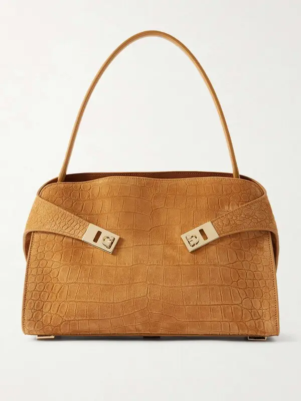 FERRAGAMO Hug Small Embellished Tote