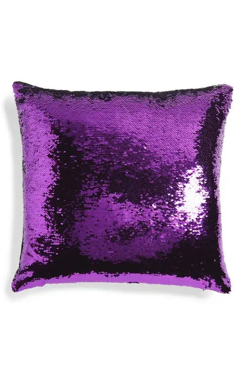 LEVTEX Sequin Pillow - Purple