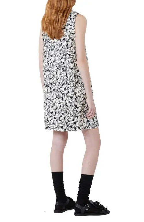 Max Mara Floral Cotton Shift Dress