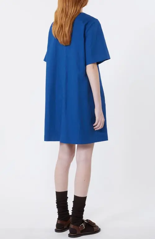 Max Mara Aloa Cotton & Linen T-shirt Dress