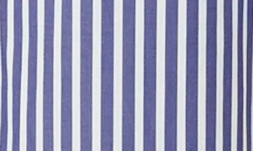 Max Mara Ottone Stripe Cotton Wide Leg Crop Pants