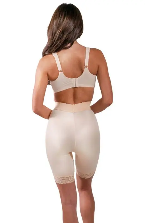 RAGO High-waist Mid-thigh Shaper - Beige