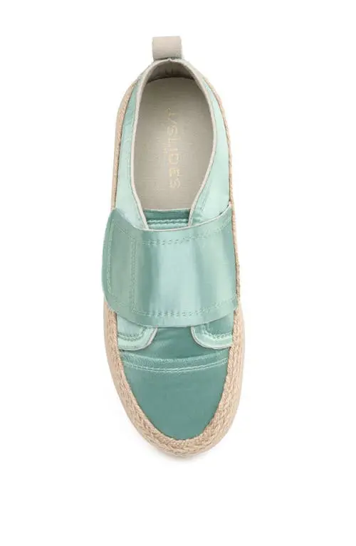 J/SLIDES NYC Hollis Satin Sneaker