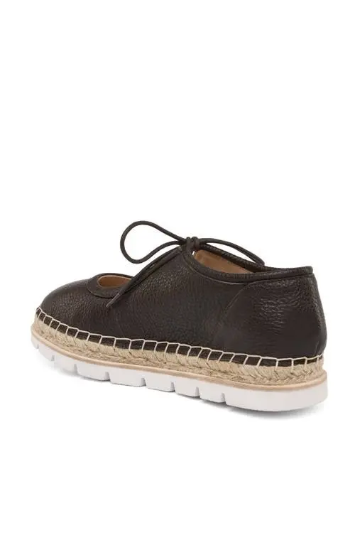 J/SLIDES NYC Billie Leather Oxford-sneaker - Dk-brown
